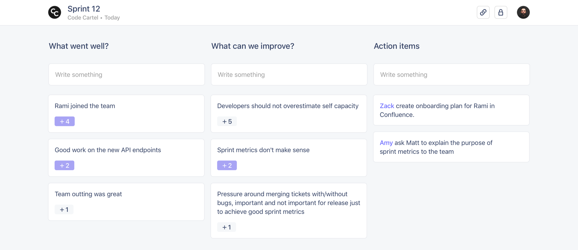 What is a sprint retrospective?